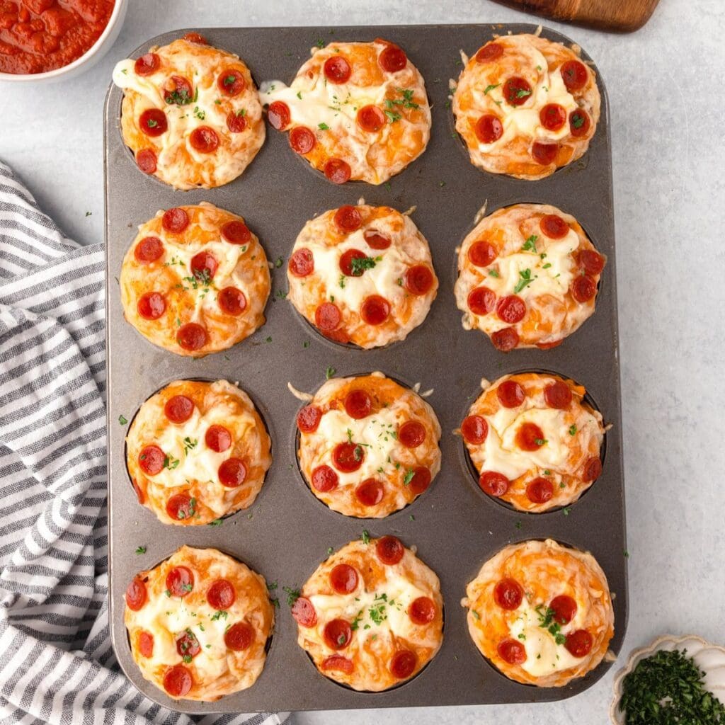 Pizza Cupcake - Little Chef Within