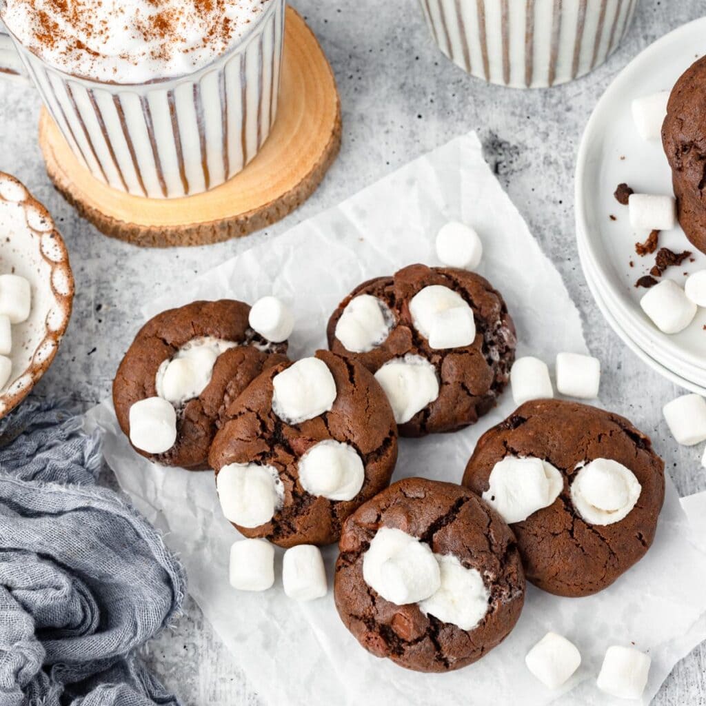 Hot Cocoa Cookies - Little Chef Within