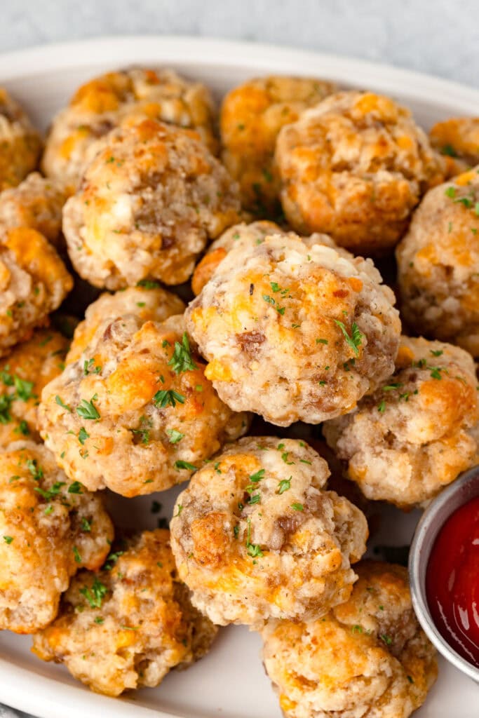 Cheddar Bay Sausage Balls - Little Chef Within