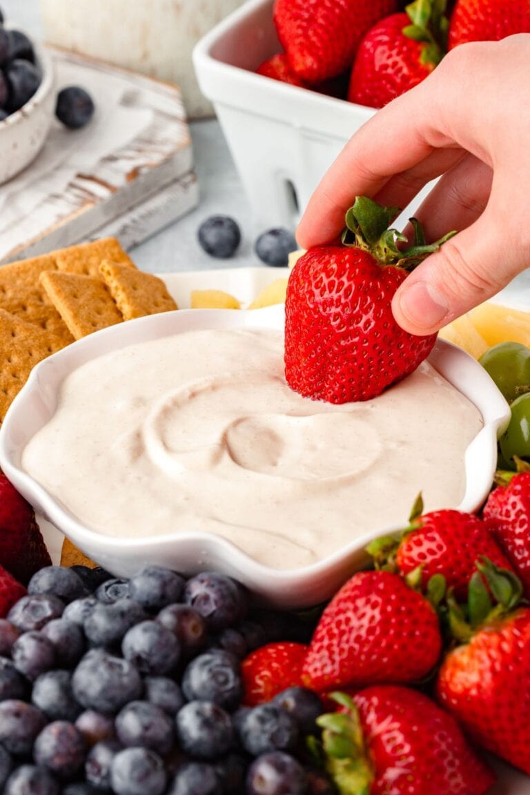 Yogurt Fruit Dip - Little Chef Within