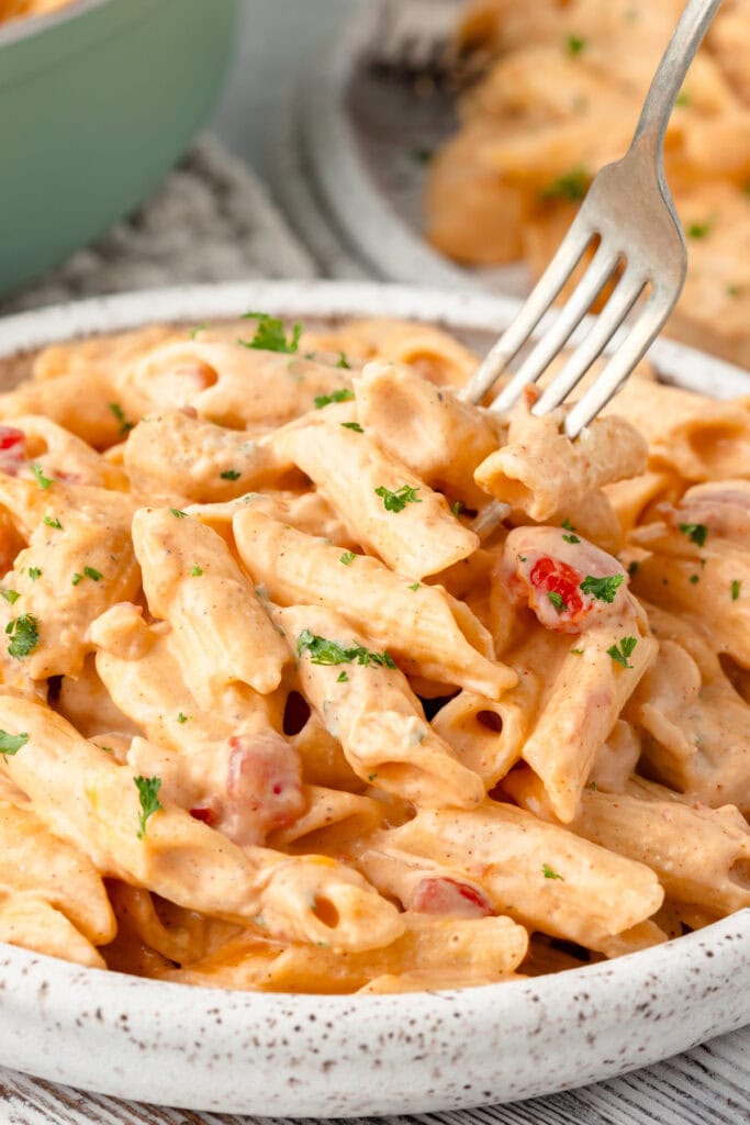 Rotel Chicken Pasta - Little Chef Within