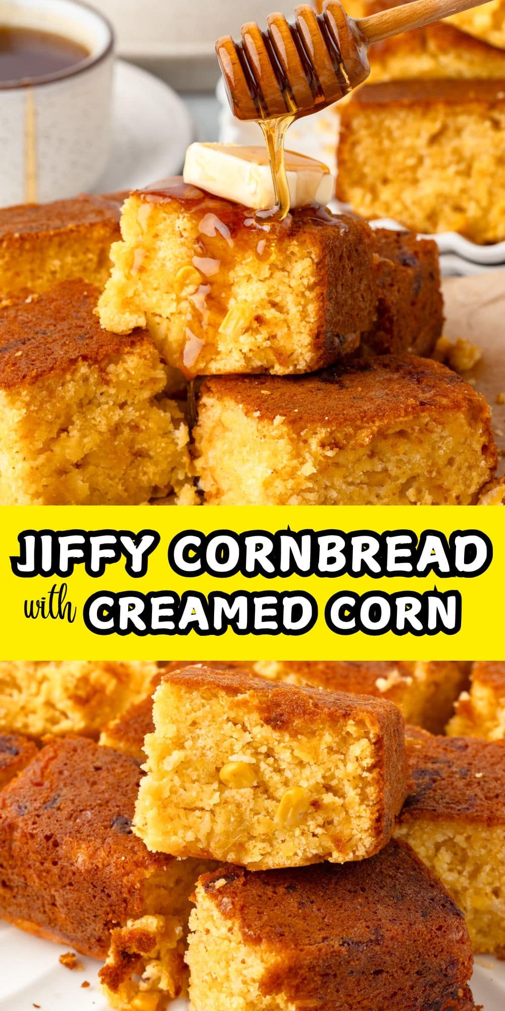 Jiffy Cornbread with Creamed Corn - Little Chef Within