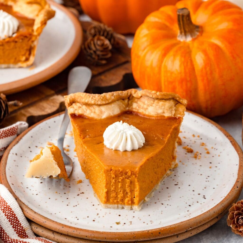 Pumpkin Pie with Condensed Milk - Little Chef Within