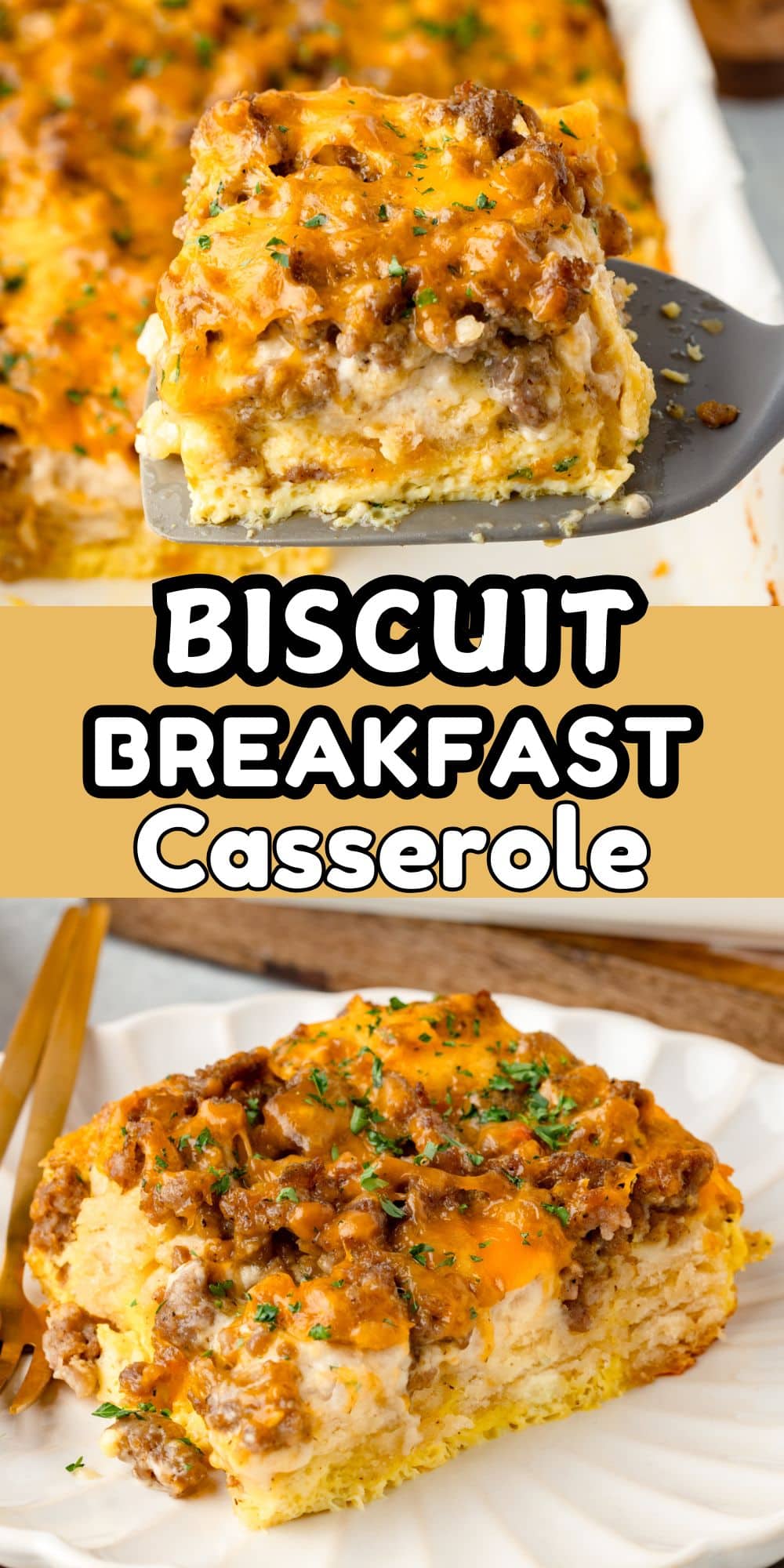 Biscuit Breakfast Casserole - Little Chef Within