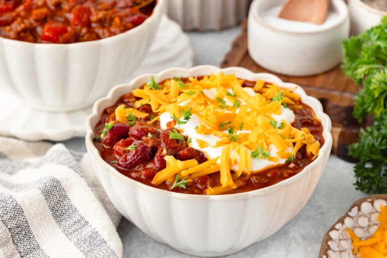 Easy Chili Recipe - Little Chef Within