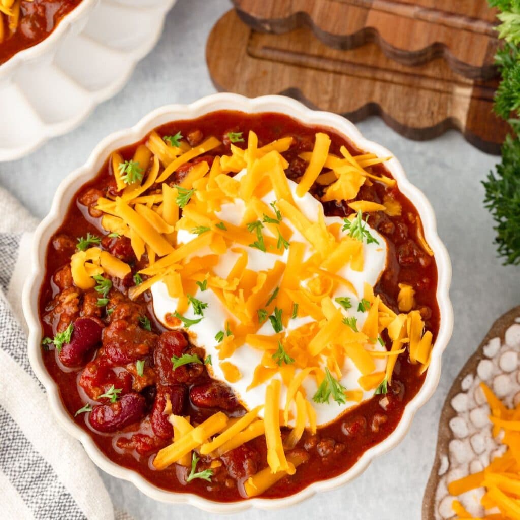 Easy Chili Recipe - Little Chef Within