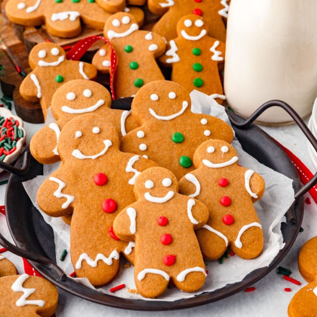 Gingerbread Men Cookies - Little Chef Within