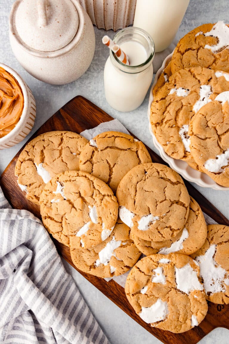 Fluffernutter Cookies - Little Chef Within
