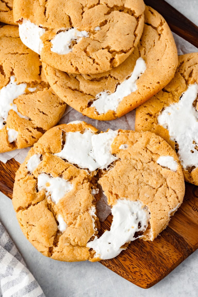 Fluffernutter Cookies - Little Chef Within